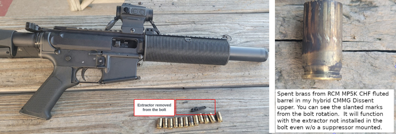 fluted chamber + open bolt = success or disaster? | UZI Talk Forums